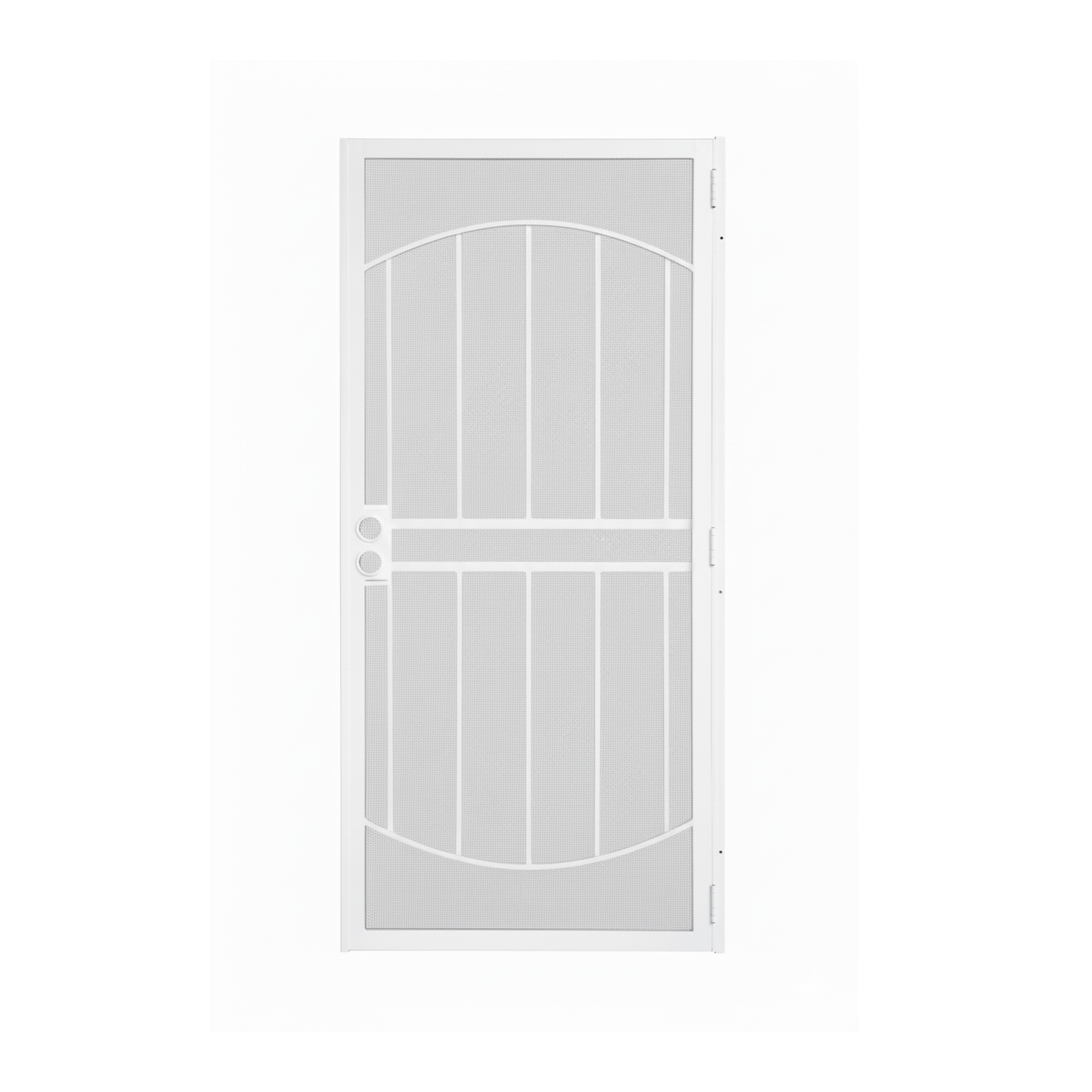 DOOOLI Security Screen Door - Expanded Mesh Steel With Rust-Resistant ...