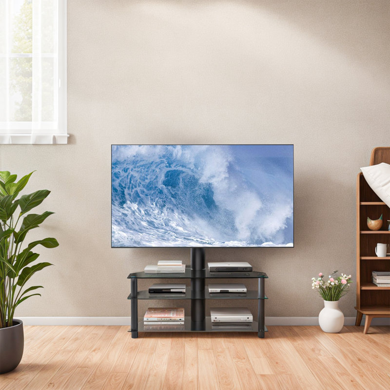 ALuxury.Galore Single Screen Floor Stand Mount | Wayfair