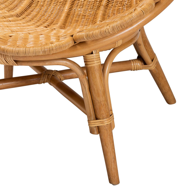 Bay Isle Home™ Anjelah Rattan Papasan Chair | Wayfair
