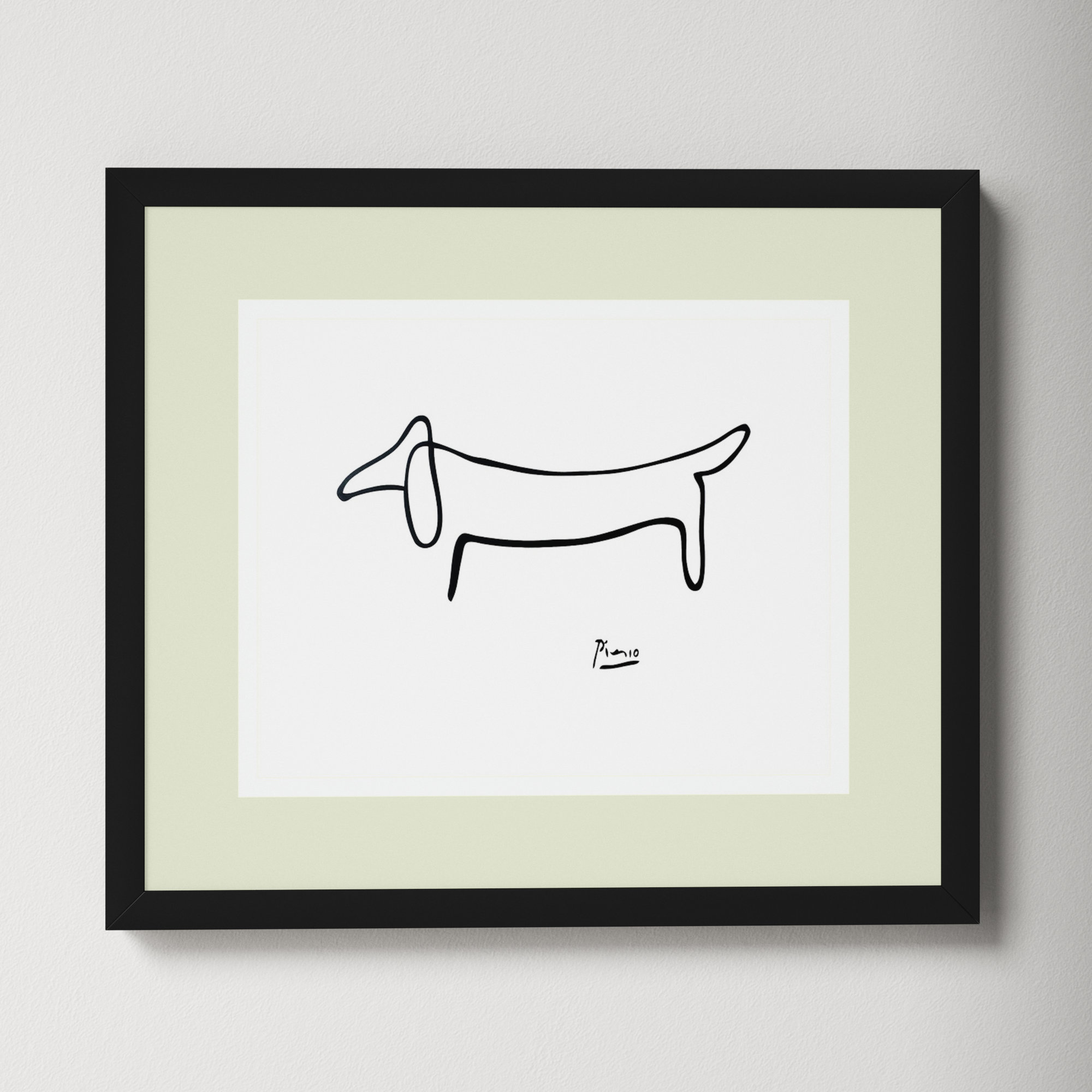 Le Chien (The Dog) by Pablo Picasso & Reviews | AllModern