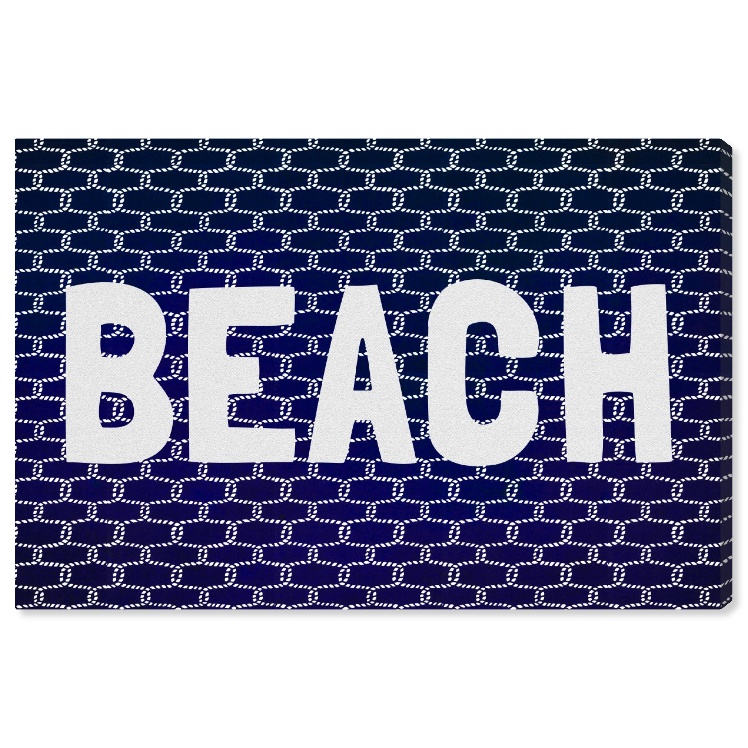 Highland Dunes 'Beach Knot' Framed Textual Art | Wayfair