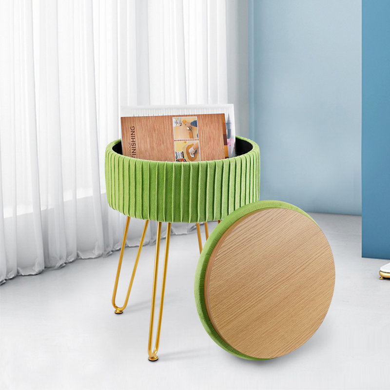 Mercer41 Jaxtyn Upholstered Ottoman | Wayfair