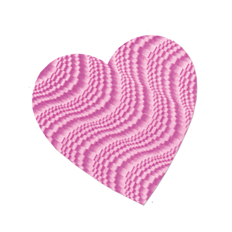 Ebern Designs Embossed Foil Heart Cutout | Wayfair