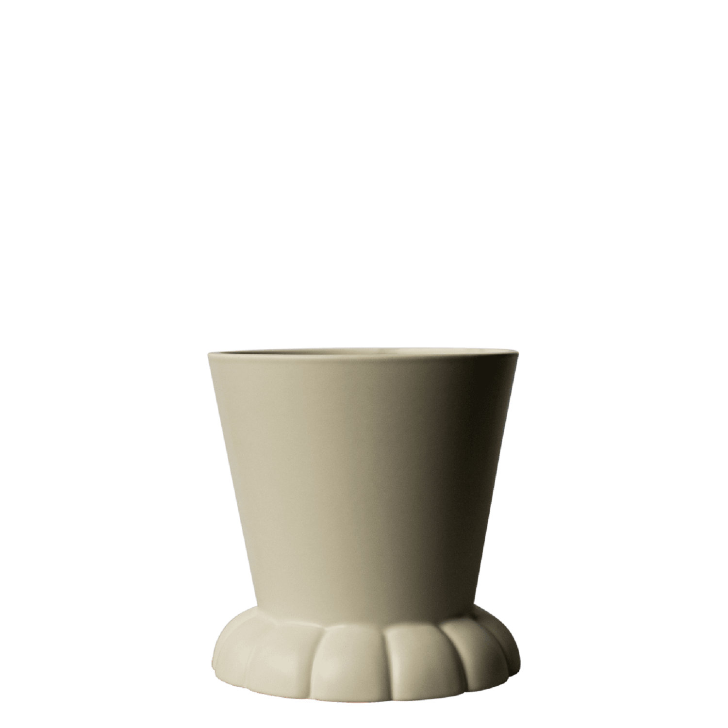AllModern Flora Pot Creme Large | Wayfair