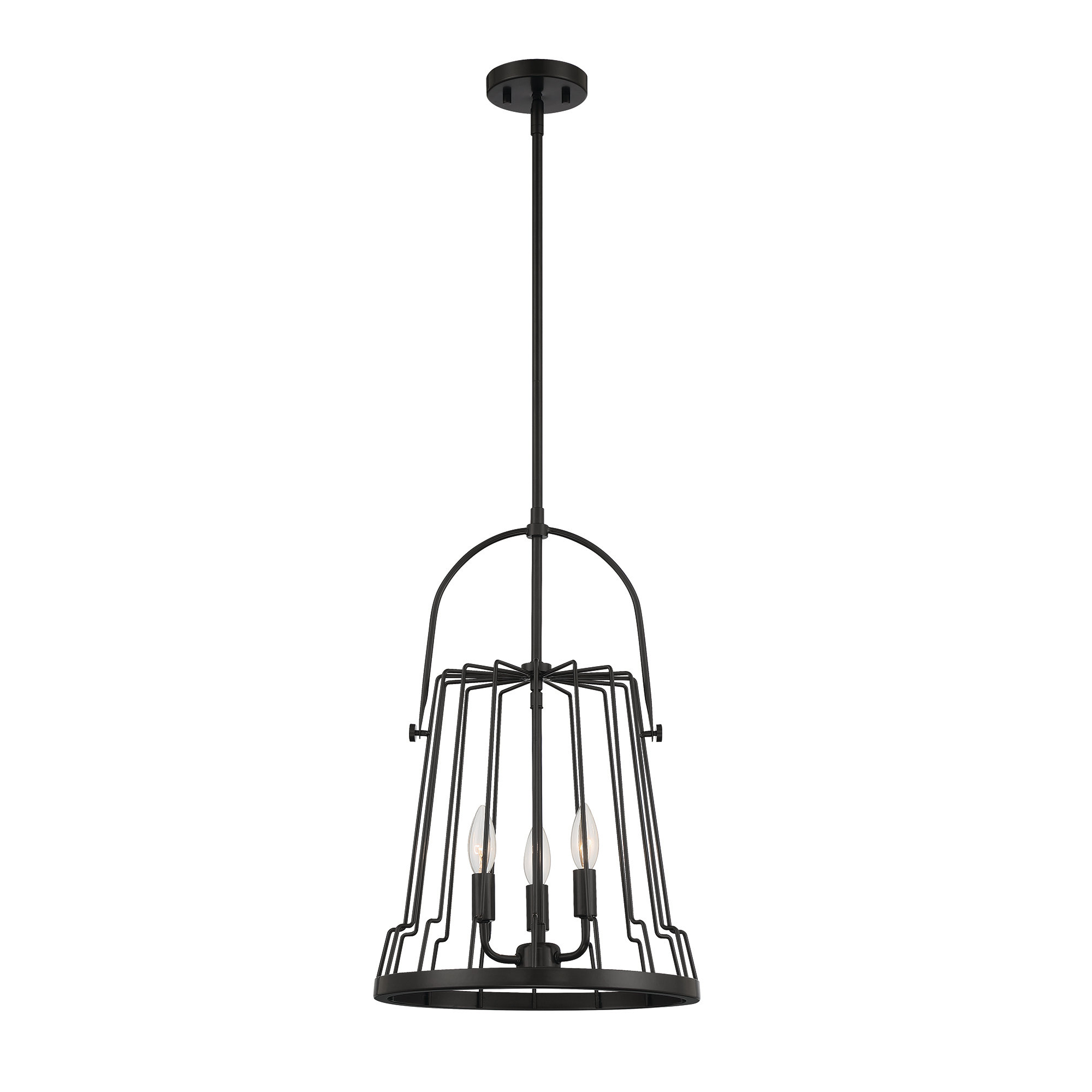 Williston Forge Herbiorn 3 - Light Unique / Statement Bulb Pendant ...
