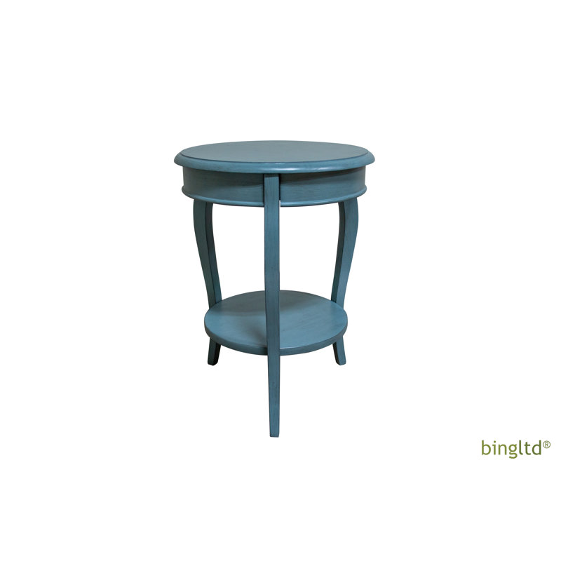 bingltd Duncan 8'' tall Solid Wood End Table | Wayfair