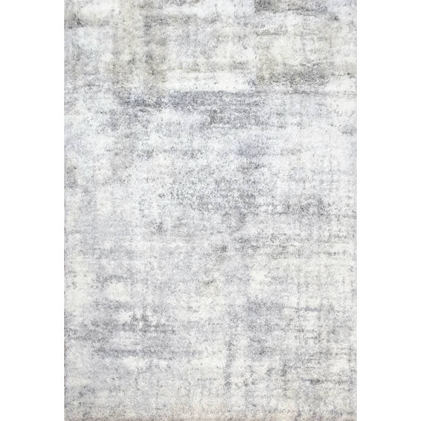 Wrought Studio Loretta Cream/Gray Area Rug & Reviews | Wayfair