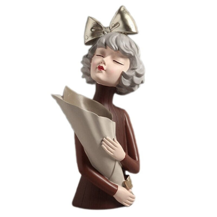 House of Hampton® Dotsie Teal 15" Resin Table Vase | Wayfair