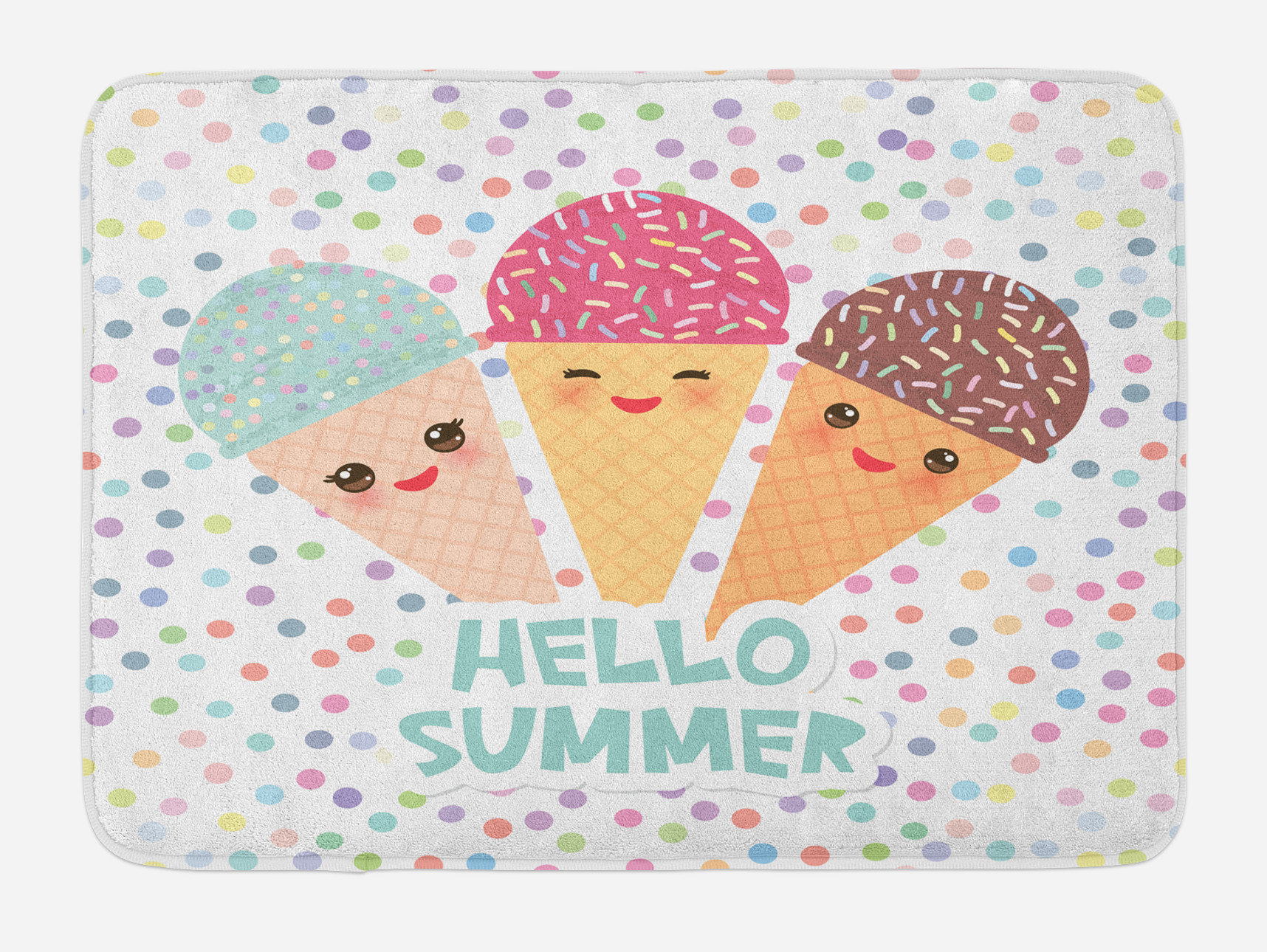 East Urban Home Doylene Bath Mat | Wayfair