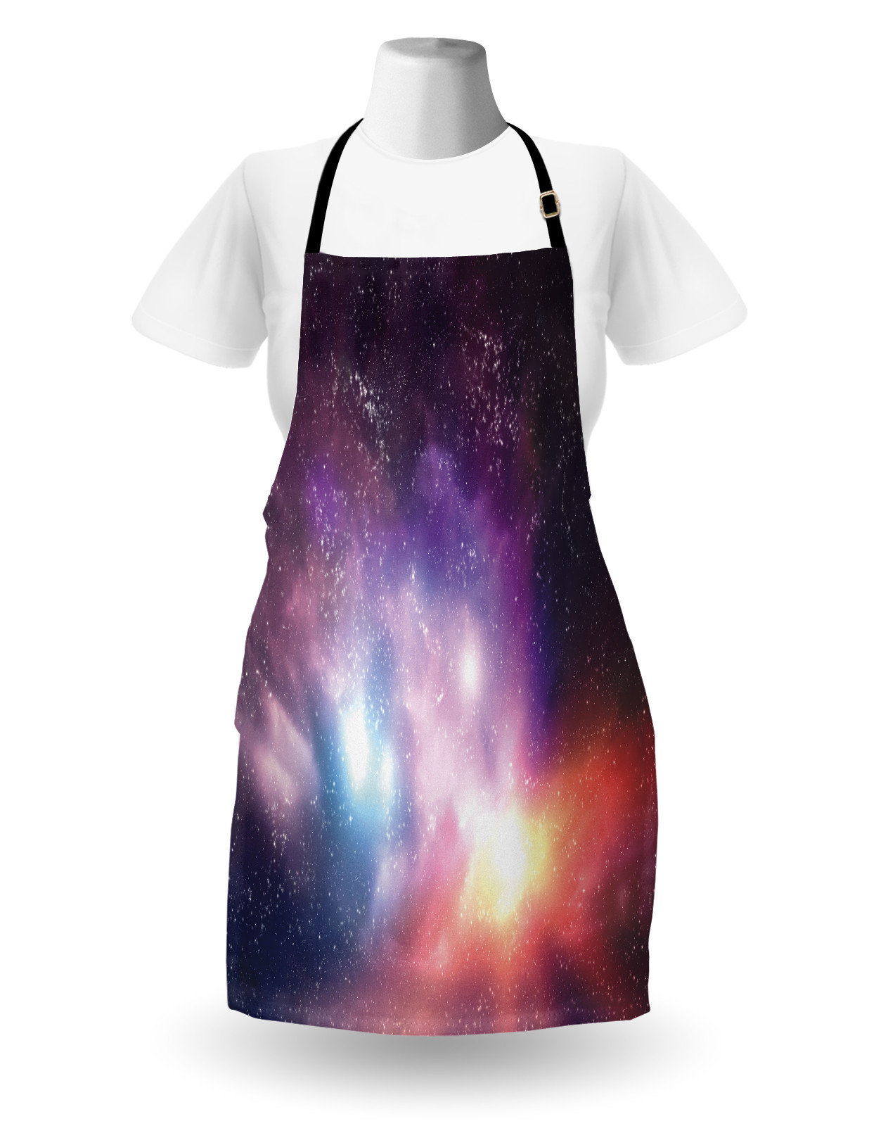 East Urban Home Galaxy Apron Unisex, Cosmos Universe Space, Adult Size ...