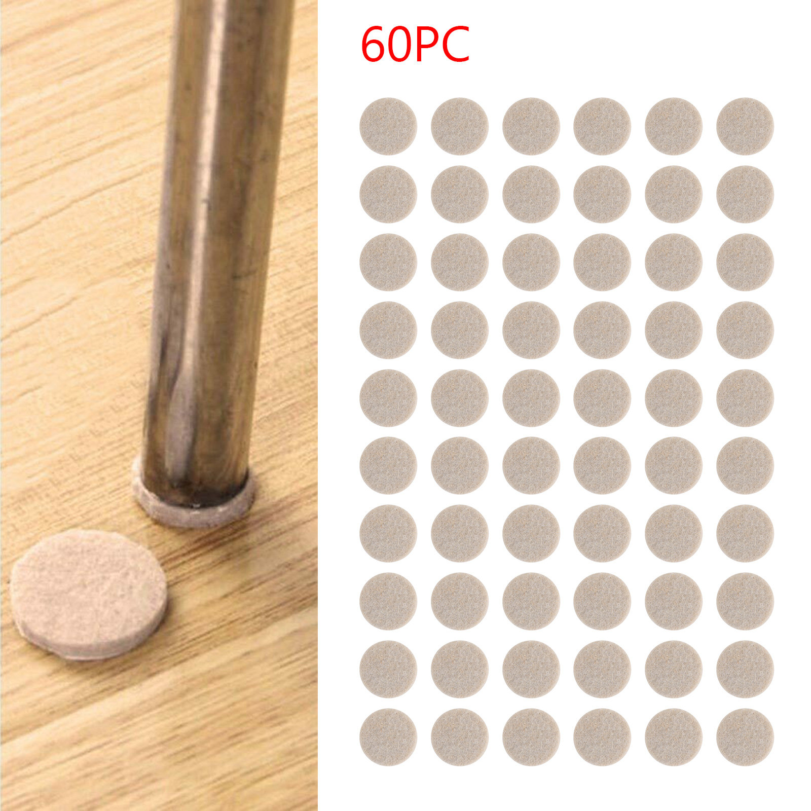 Bruce&Shark Felt Furniture Pads Protects Floor Surface Anti Skid ...
