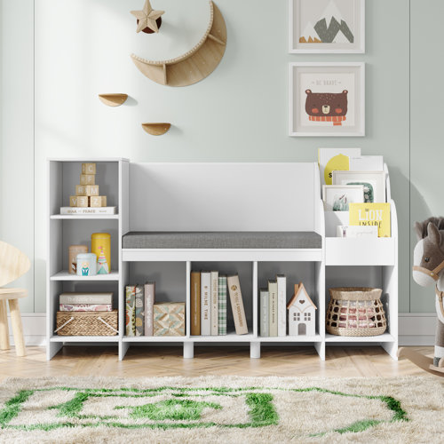 Low & Horizontal Bookcases | Wayfair