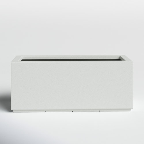 Gita Tall Lightweight Outdoor 46" x 17" x 19" Trough Planter Box ...