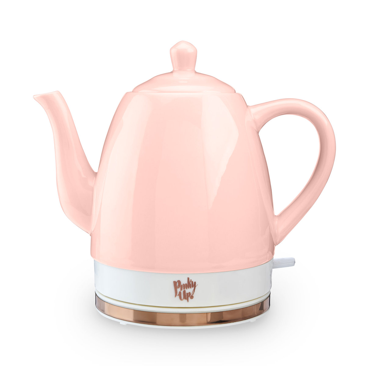 Pinky Up Noelle Pink Ceramic Electric Tea Kettle & Reviews | Wayfair