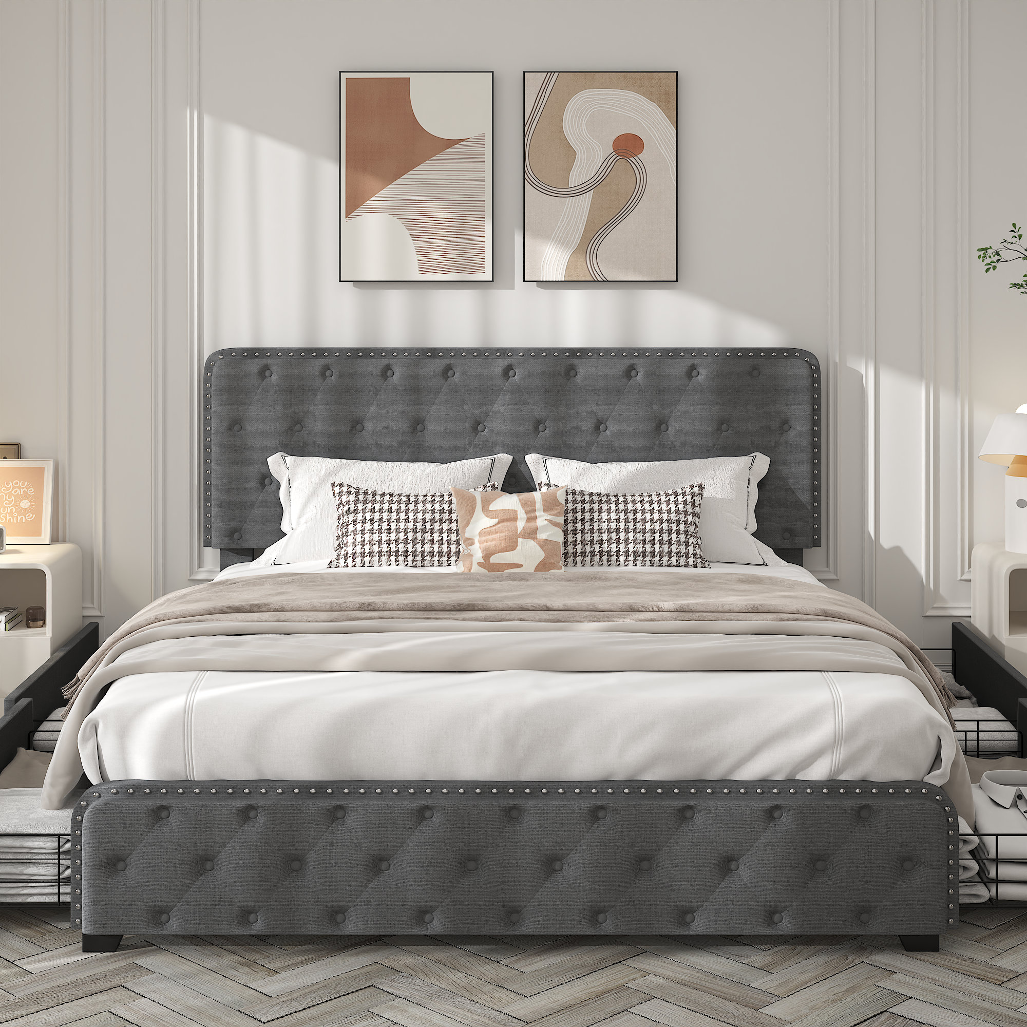 Red Barrel Studio Queen Storage Bed & Reviews - Wayfair Canada