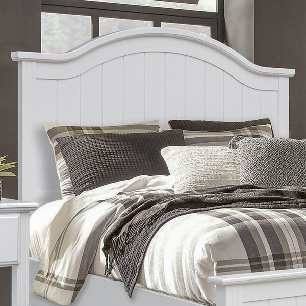 Alcott Hill® Eoin White Panel Headboard | Wayfair