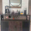 Gracie Oaks Shik Industrial Bar Cabinet & Reviews | Wayfair