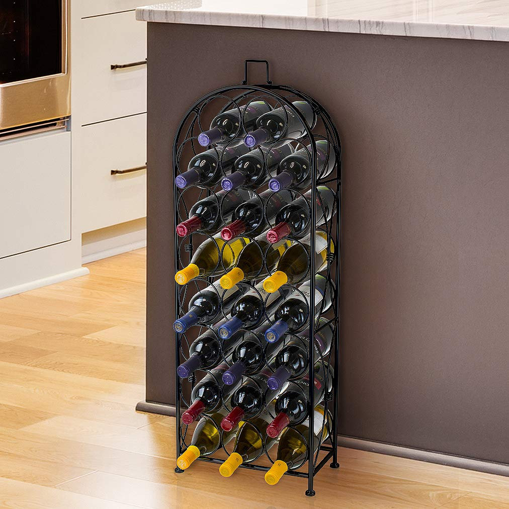 Fleur De Lis Living Plourde 23 Bottle Floor Wine Bottle Rack & Reviews ...