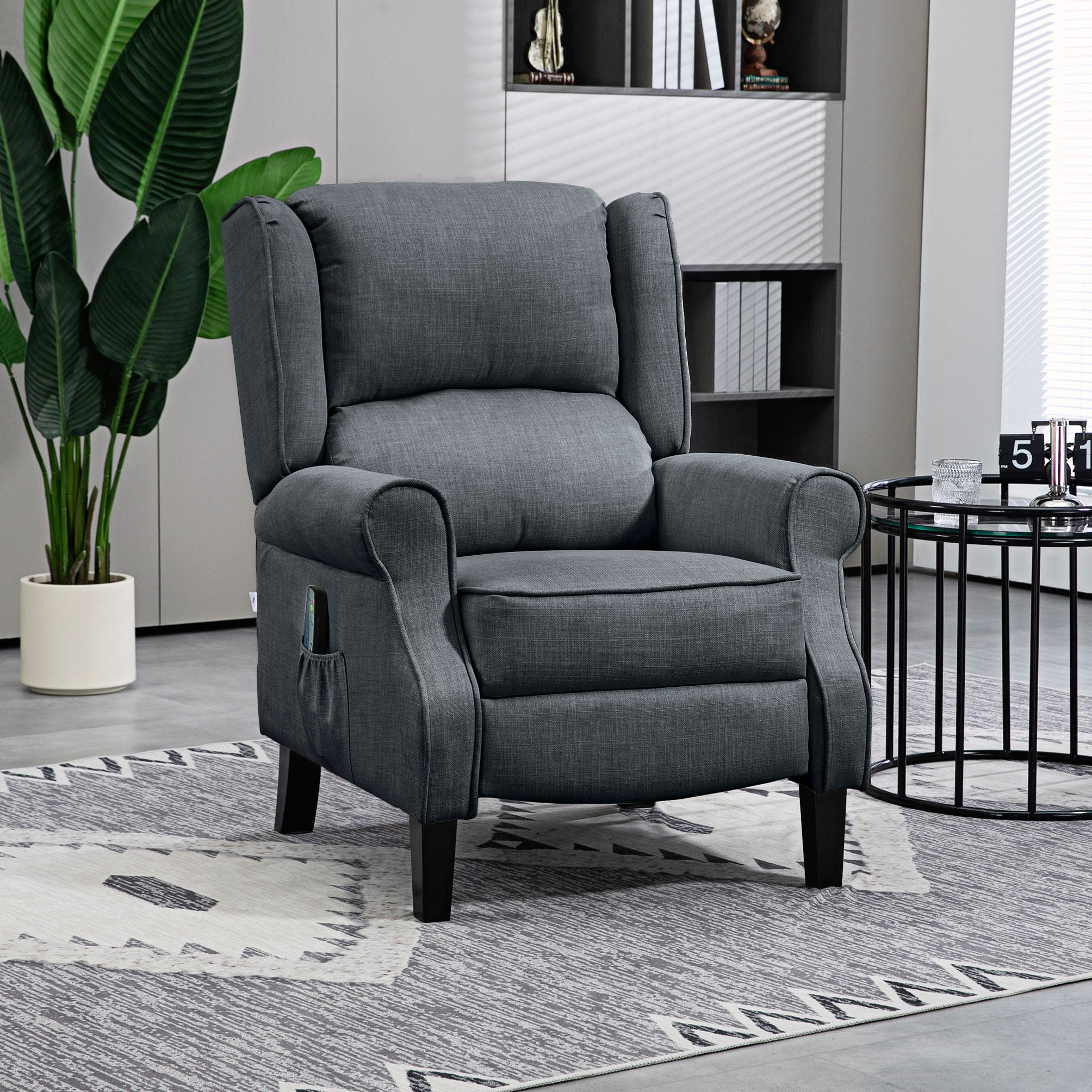 Lark Manor™ 30.75" Wide Manual Push Back Recliner Chair | Wayfair