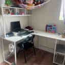 Wrought Studio™ Steinber L Shaped Desk with Hutch & Monitor Stand, Home ...