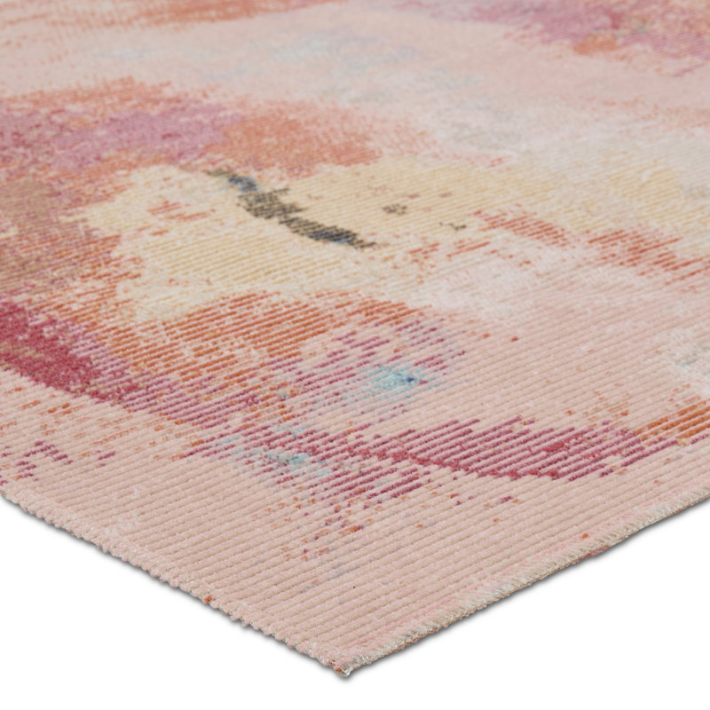 Joss & Main Lulette Abstract Indoor/Outdoor Rug | Wayfair