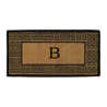 Charlton Home® Steinway Monogram Outdoor Door Mat & Reviews | Wayfair
