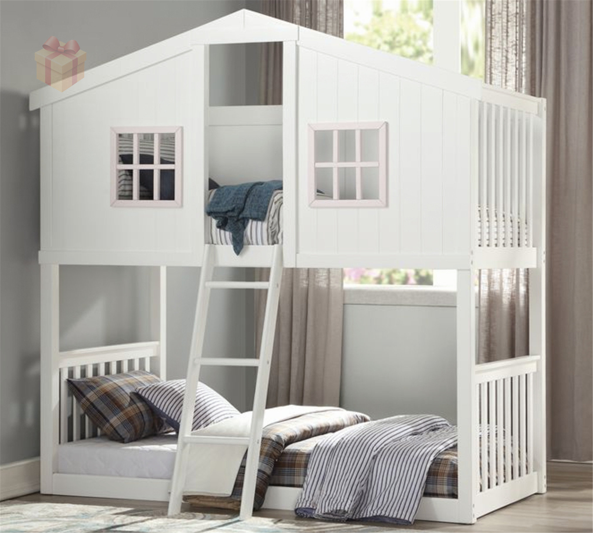 17 Stories Sturdy and Versatile Bunk Bed for Comfortable Sleeping and ...