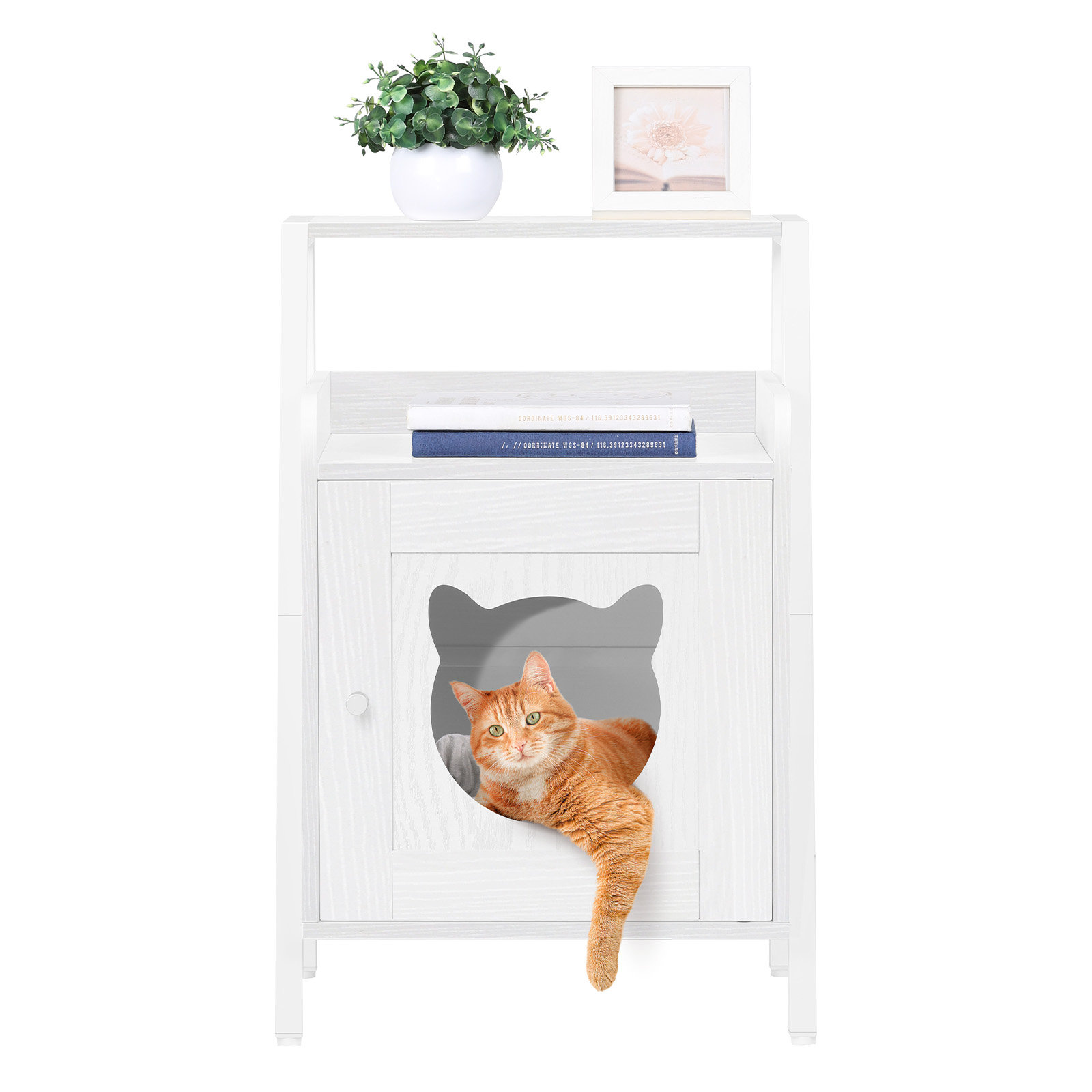 Tucker Murphy Pet™ Bedside Table Cat Litter Box - Wayfair Canada