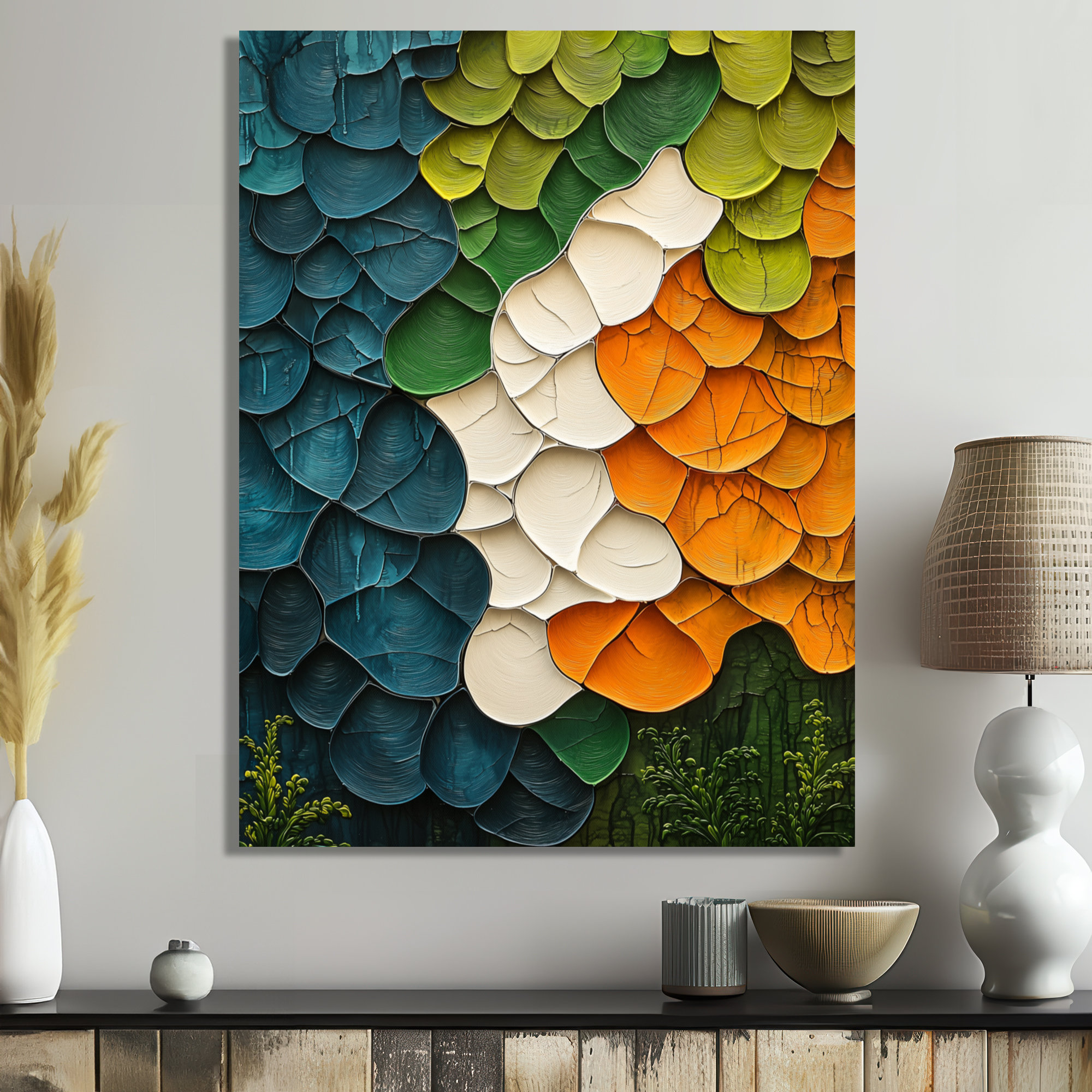 Wrought Studio™ Orelie - Abstract Wall Art Prints | Wayfair