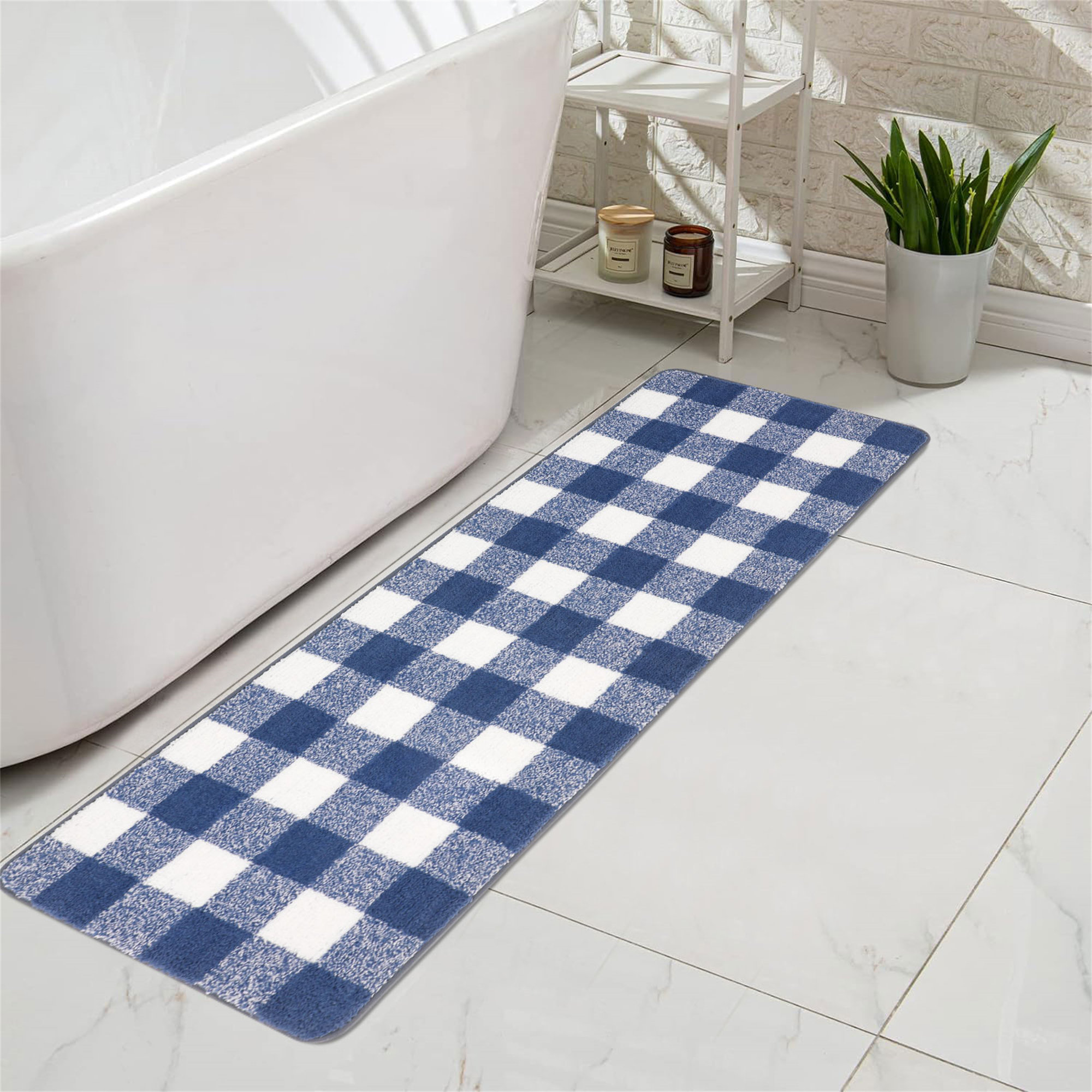 Gracie Oaks Catalayah Non Skid Bath Rug Set 2 Pieces & Reviews | Wayfair