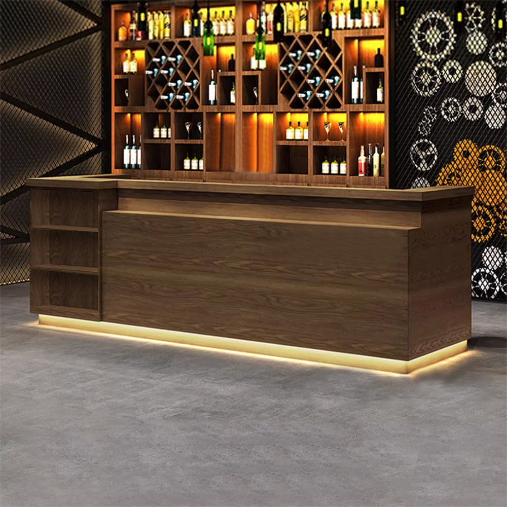 LKIWXAQ RECEPTION DESK Vintage Reception Desk Bar Counter - Wayfair Canada