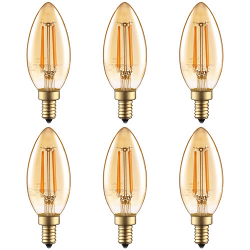 E12/Candelabra Bulb Base Light Bulbs You'll Love | Wayfair