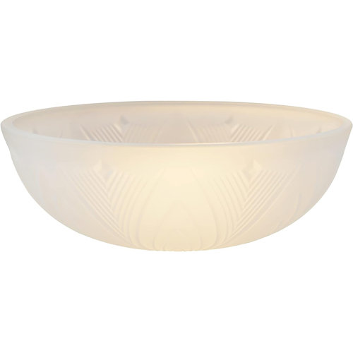 Ebern Designs Glass Bowl Lamp Shade | Wayfair