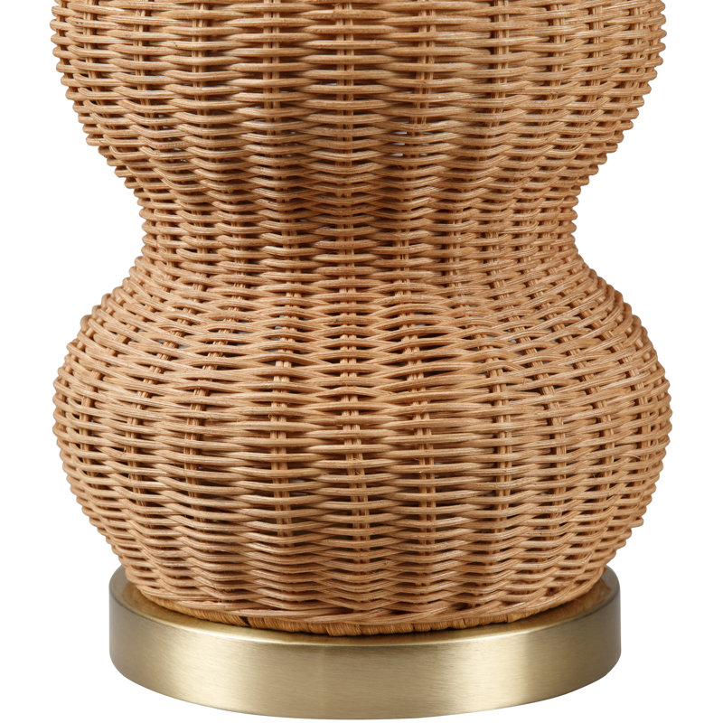 Birch Lane™ Gianna Wicker/Rattan Table Lamp & Reviews | Wayfair