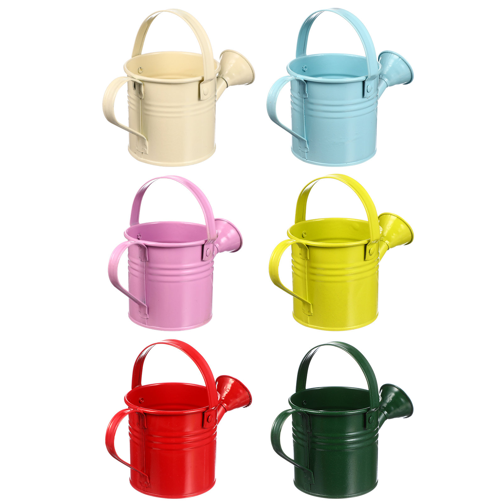 Harper Orchard 6Pcs Pretty Gardening Iron Watering Cans Children's ...
