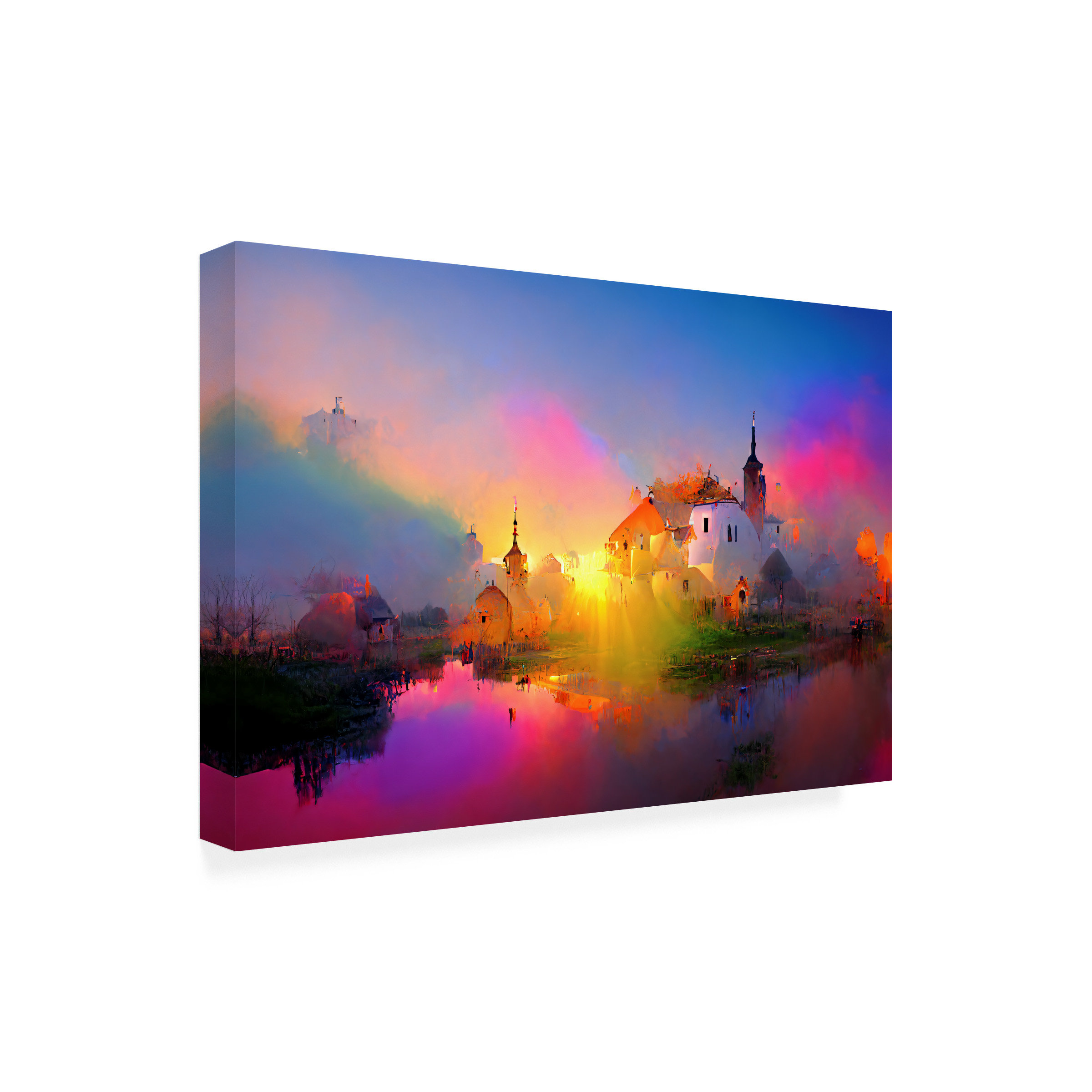 Winston Porter Pavolko Ray Heere Medieval Landscapes 8 Canvas Art | Wayfair