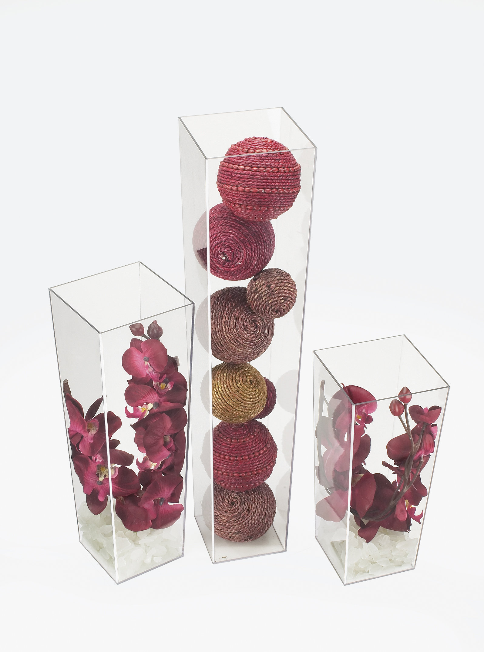 Cal-Mil Square Clear Acrylic Accent Display Tube | Wayfair