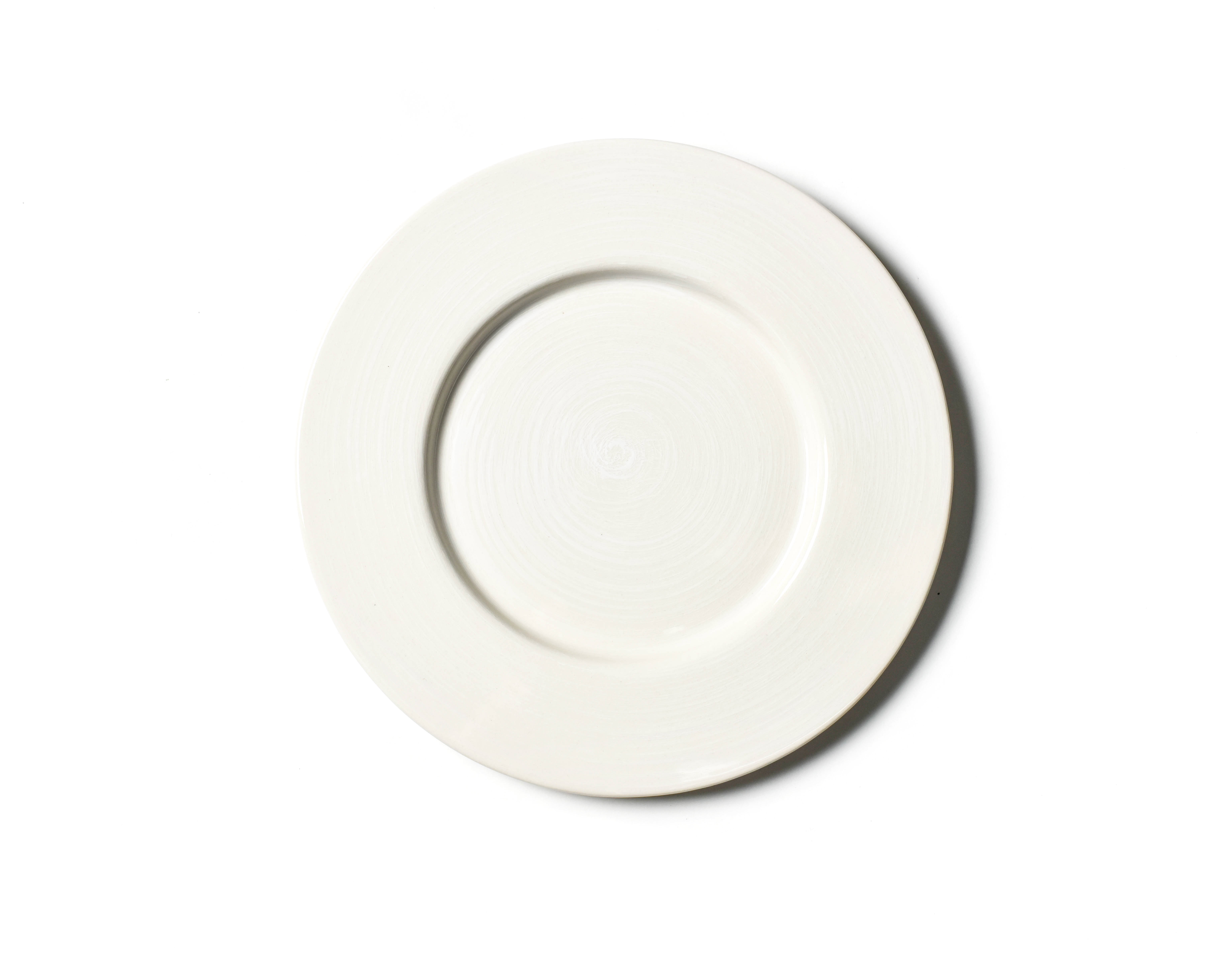 Coton Colors by Laura Johnson Signature White Rimmed Dinner Plate ...