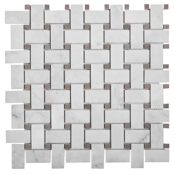 Floor Tiles & Wall Tiles with Basketweave Pattern You'll Love | Wayfair