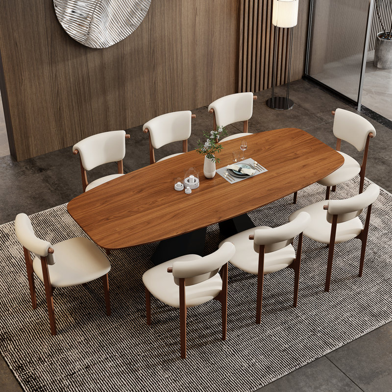Ebern Designs 86-inch 10-seat dining table | Wayfair