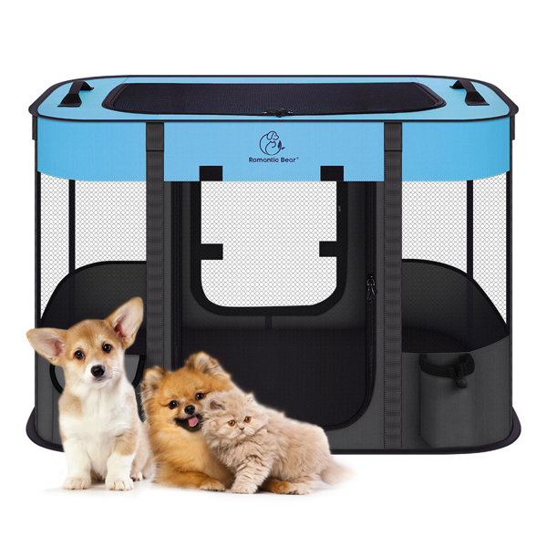 Norbi Foldable Dog Pen & Reviews | Wayfair