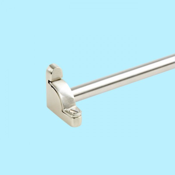 The Renovators Supply Inc. Brushed Satin Nickel Round Carpet Rods for ...