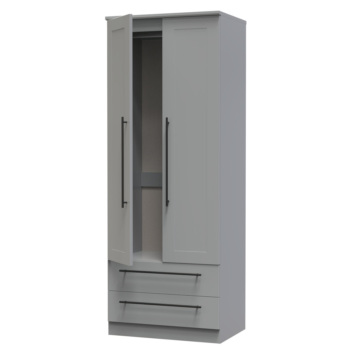 Welcome Furniture Fully Assembled 2 Door Wardrobe | Wayfair.co.uk