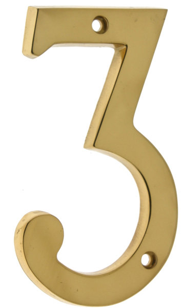 idh by St. Simons 4 in. House Number | Wayfair