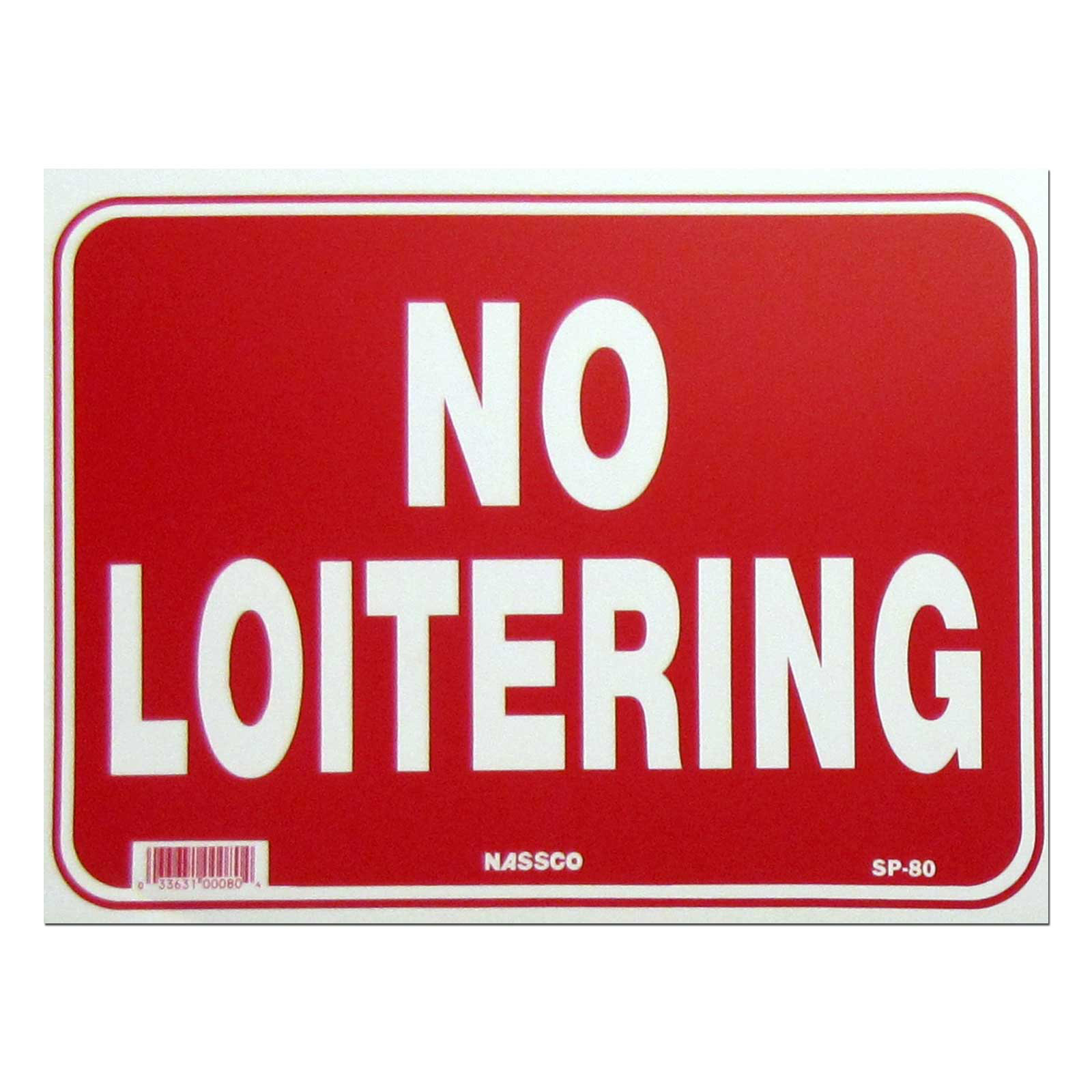 NeoPlex No Loitering Sign - Wayfair Canada