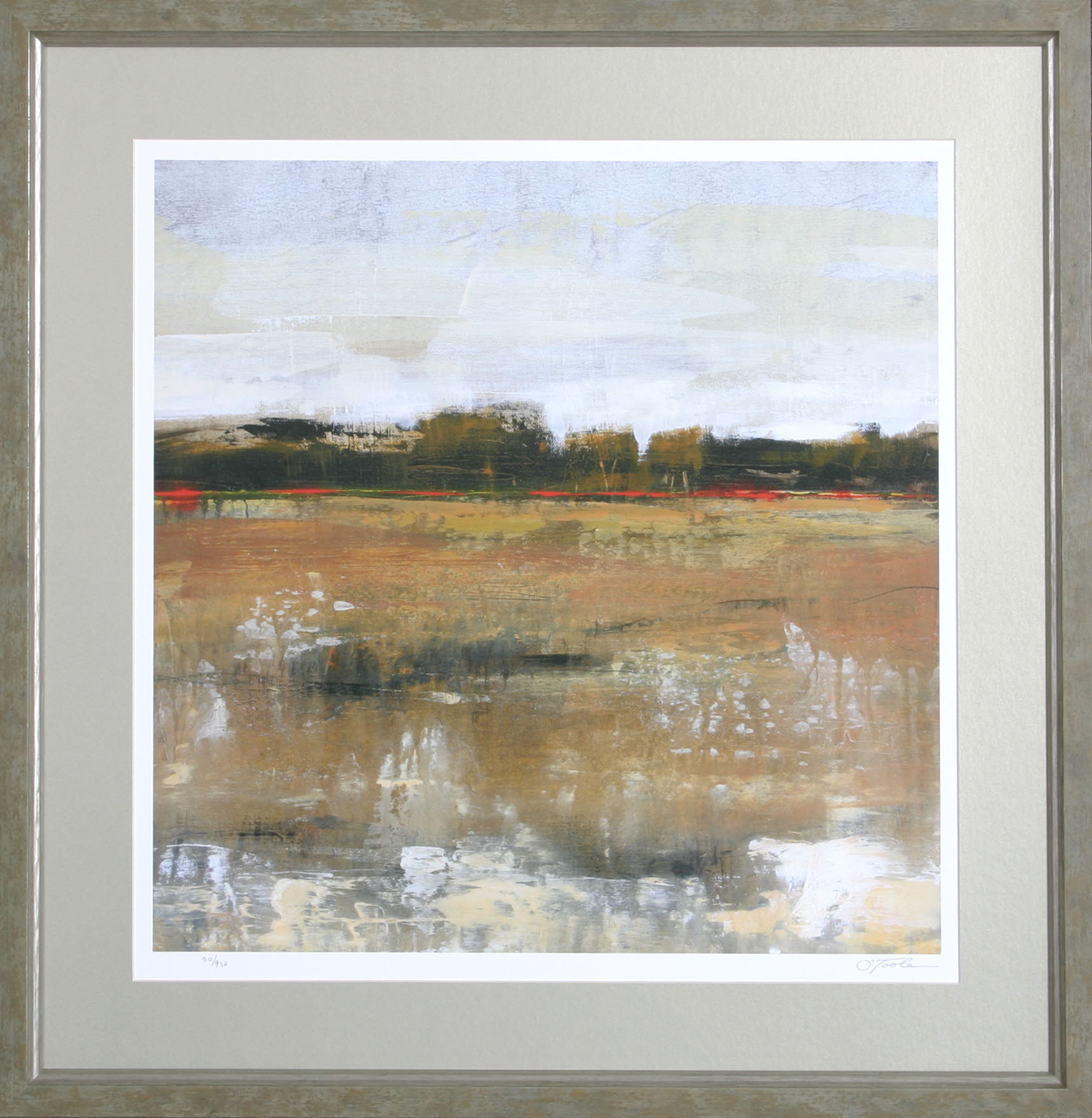 Shadow Catchers Pastoral II by O'Toole - Picture Frame Print on Paper ...