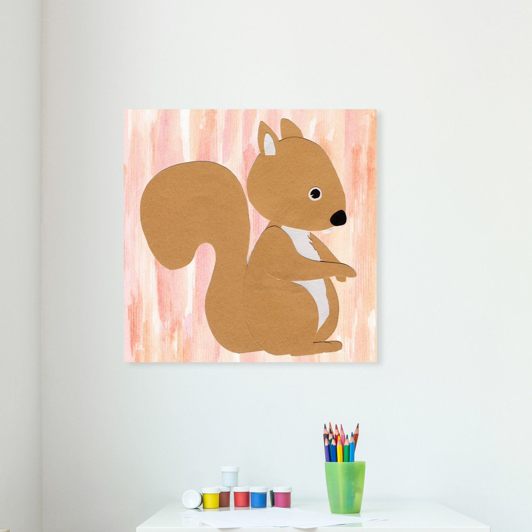 Isabelle & Max™ Hibbitts S for Squirrel Canvas Art | Wayfair