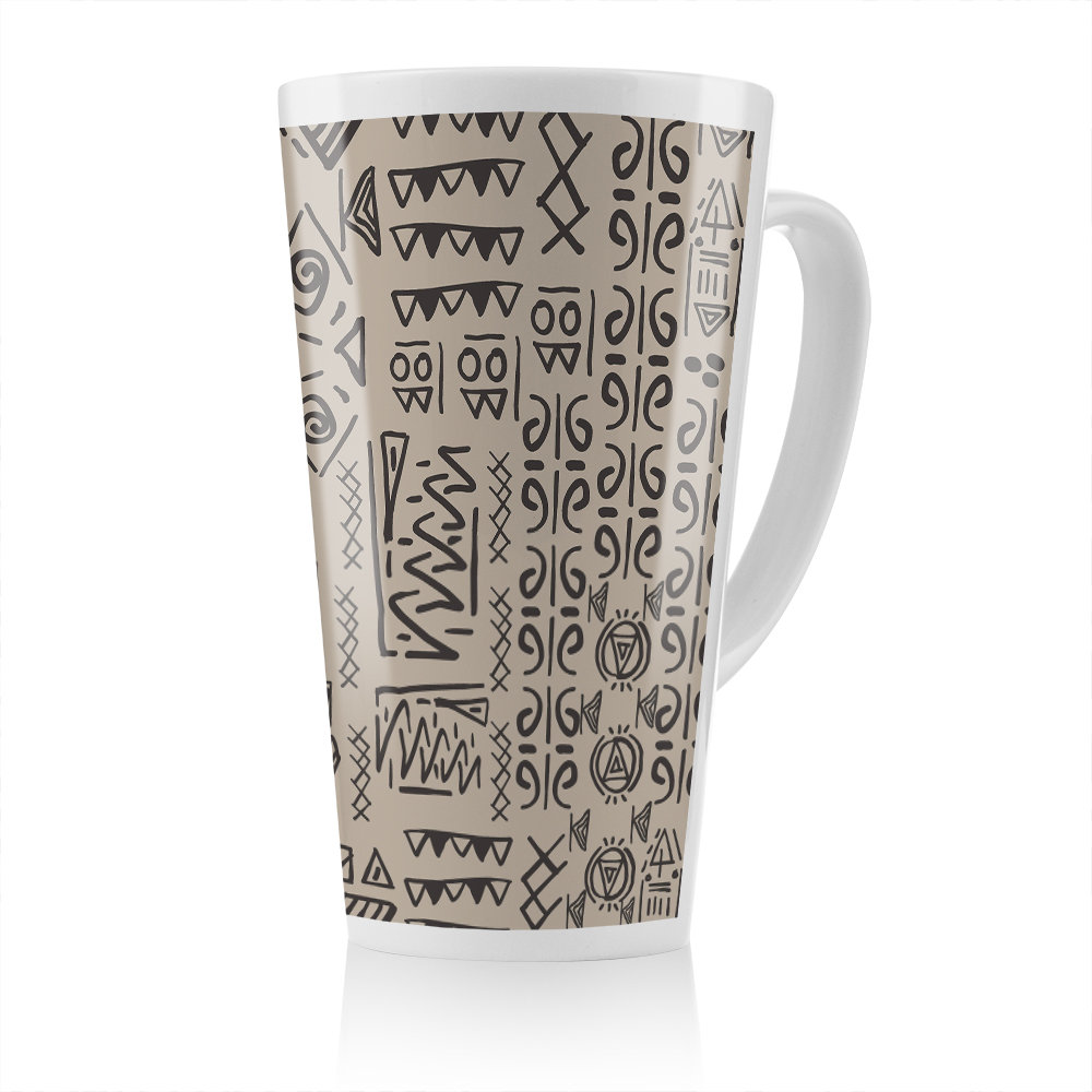 East Urban Home Striped Egyptian Theme With Ethnic And Tribal Motifs ...