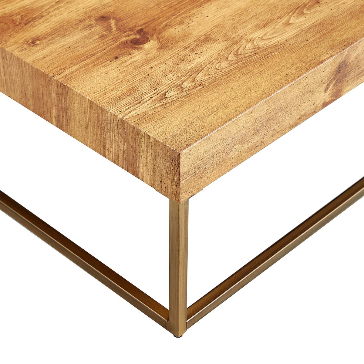 Millwood Pines rectangular coffee table, dining table. MDF desktop with ...