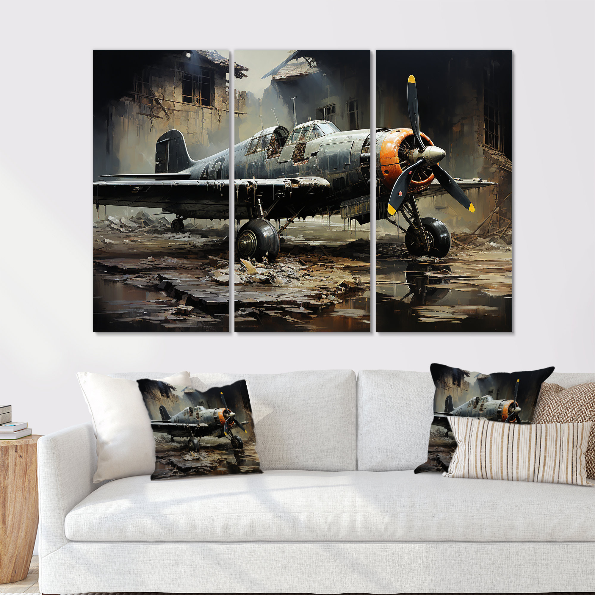 17 Stories Eternal Vigilance - Military Wall Art Living Room Set | Wayfair